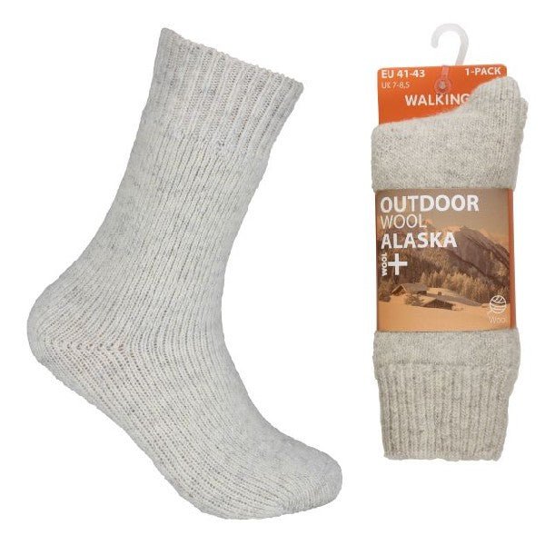 Kraftiga Raggsockor i 80% Ull - Strumpbudet