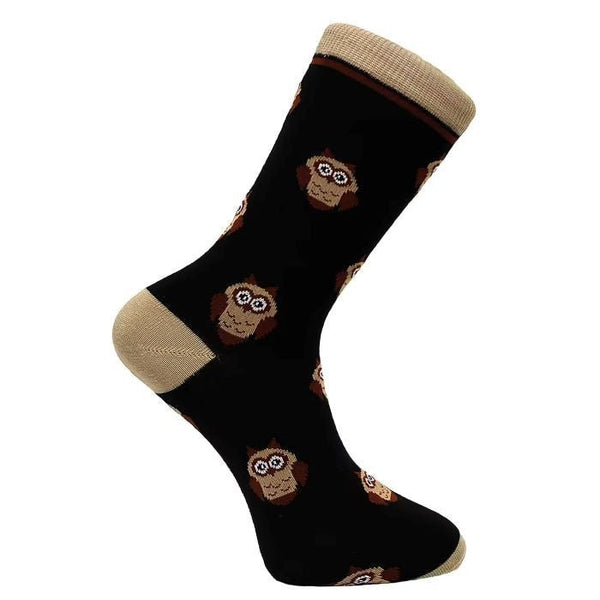 Roliga Strumpor med Ugglor - Strumpbudet