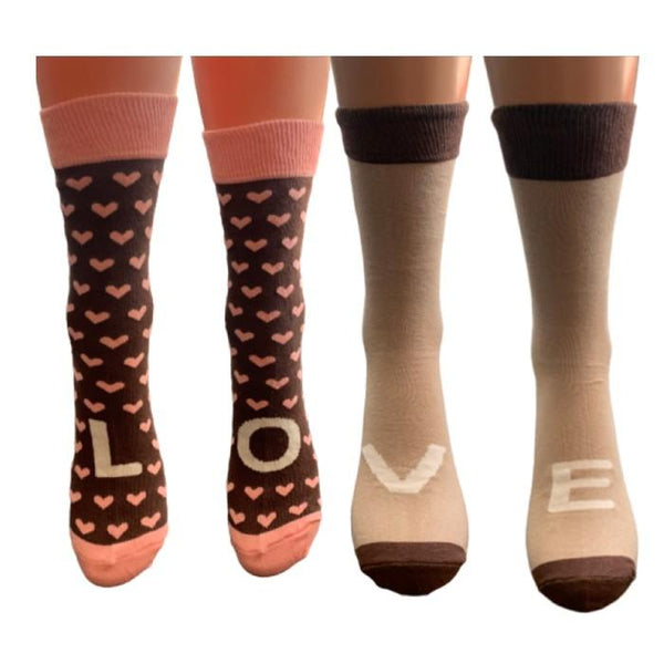 Roliga strumpor - 2-pack strumpor LOVE - Strumpbudet